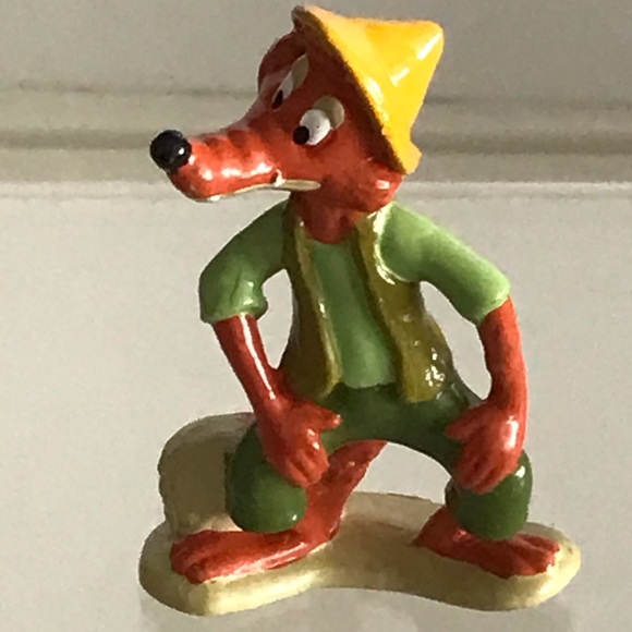 Disney | Toys | Vintage Disney Splash Mountain Brer Fox Pvc Figurine ...